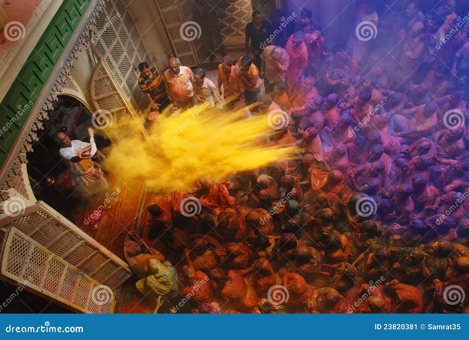 Holi Festival in India editorial photo. Image of goddess - 23820381