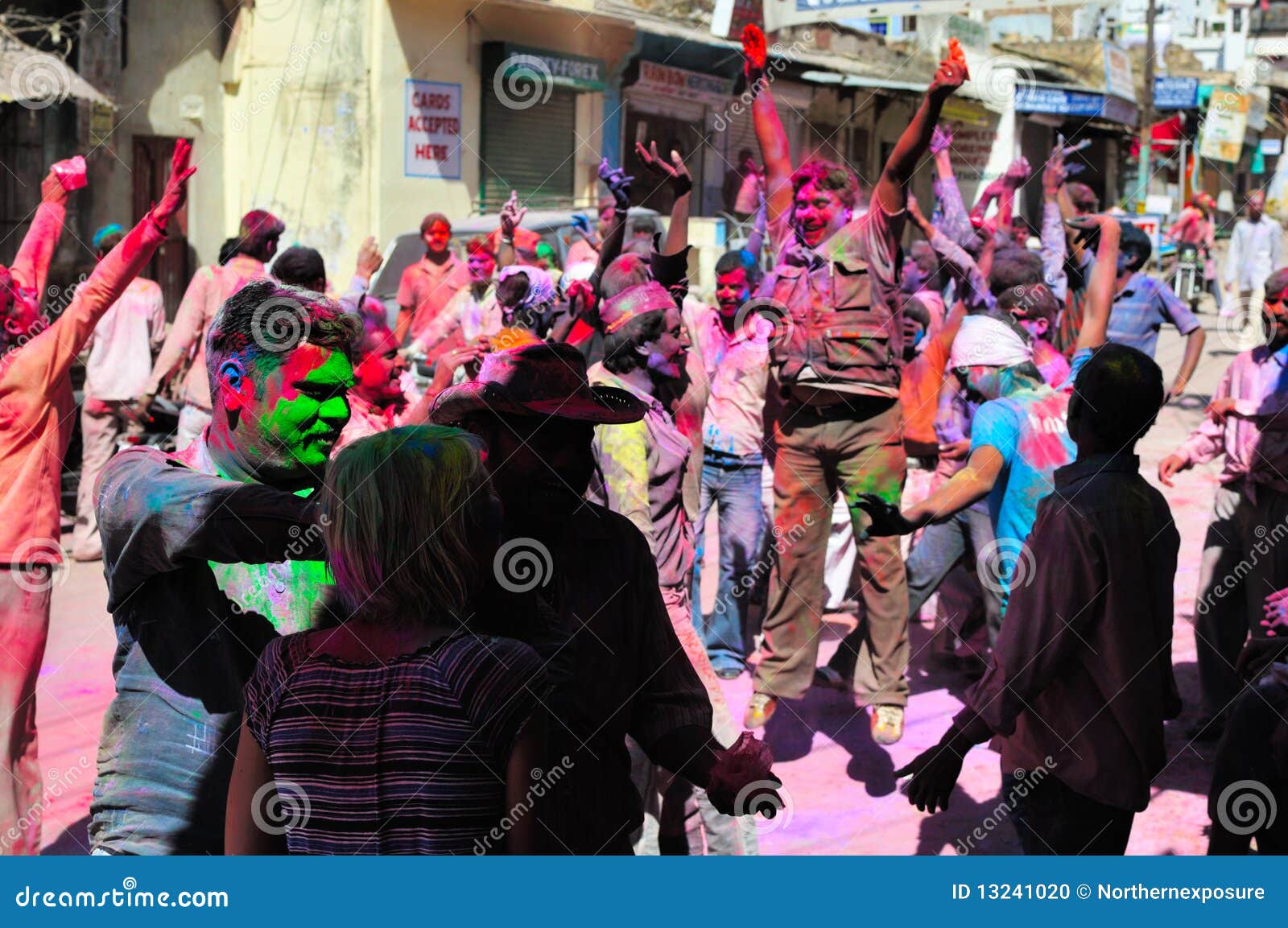 Holi Festivities editorial image. Image of hindu, asia - 13241020