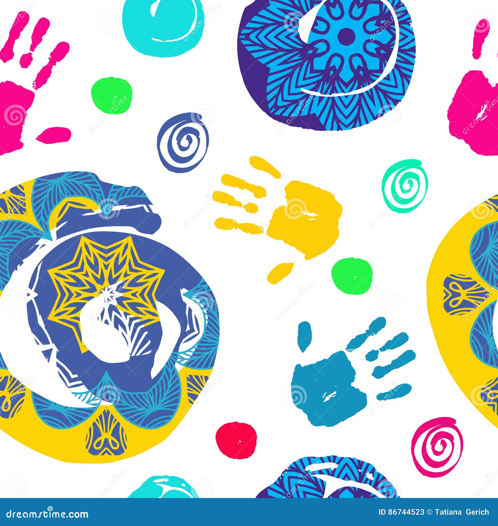 Holi pattern7 stock vector. Illustration of greeting - 86744523