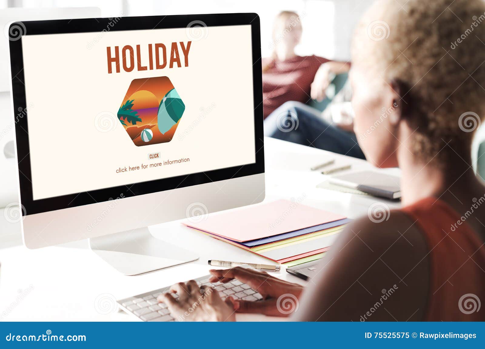 Holiday Adventure Summer Technology Summer Concept Stock Image - Image ...