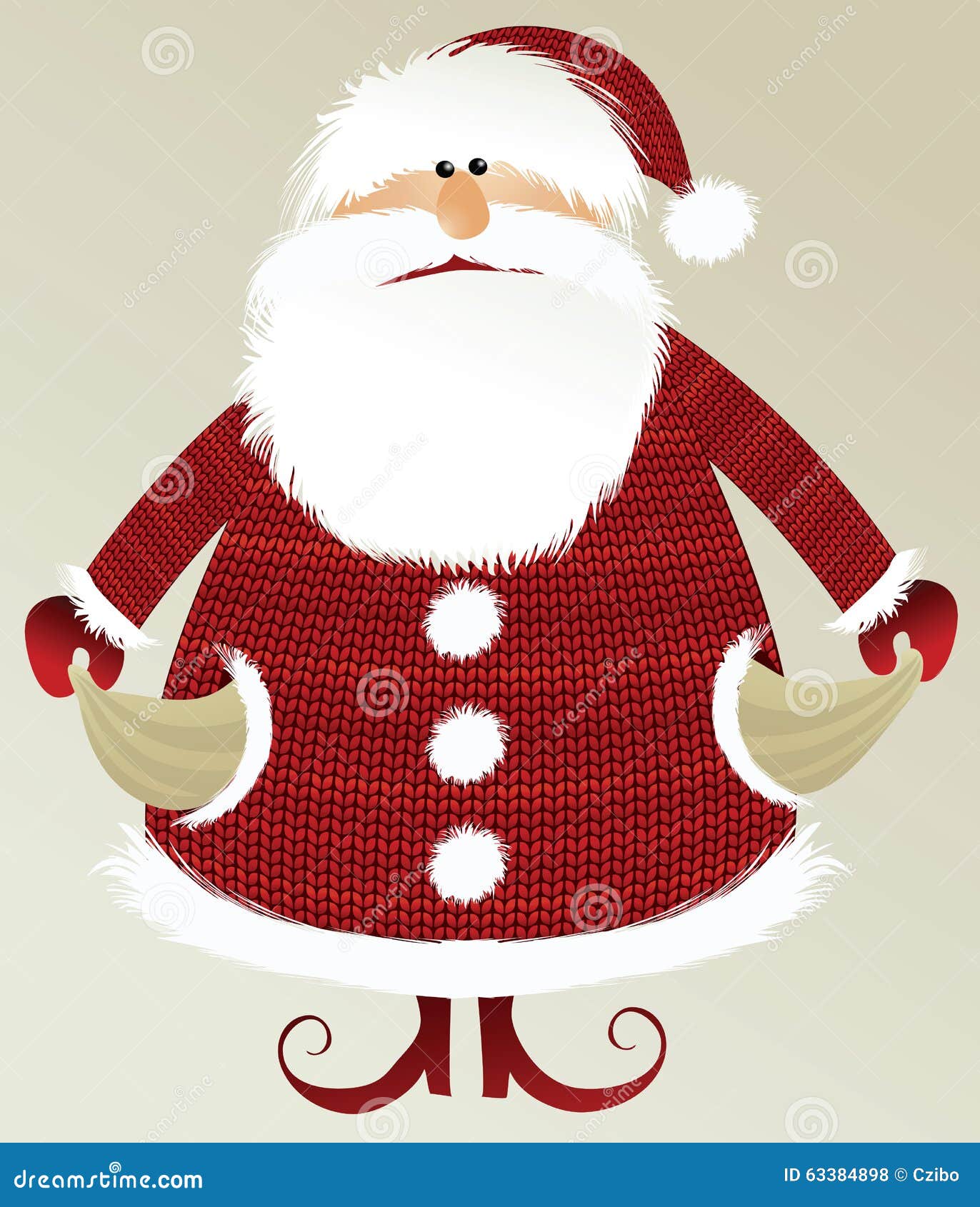 Broke Santa Cartoon | CartoonDealer.com #34145325