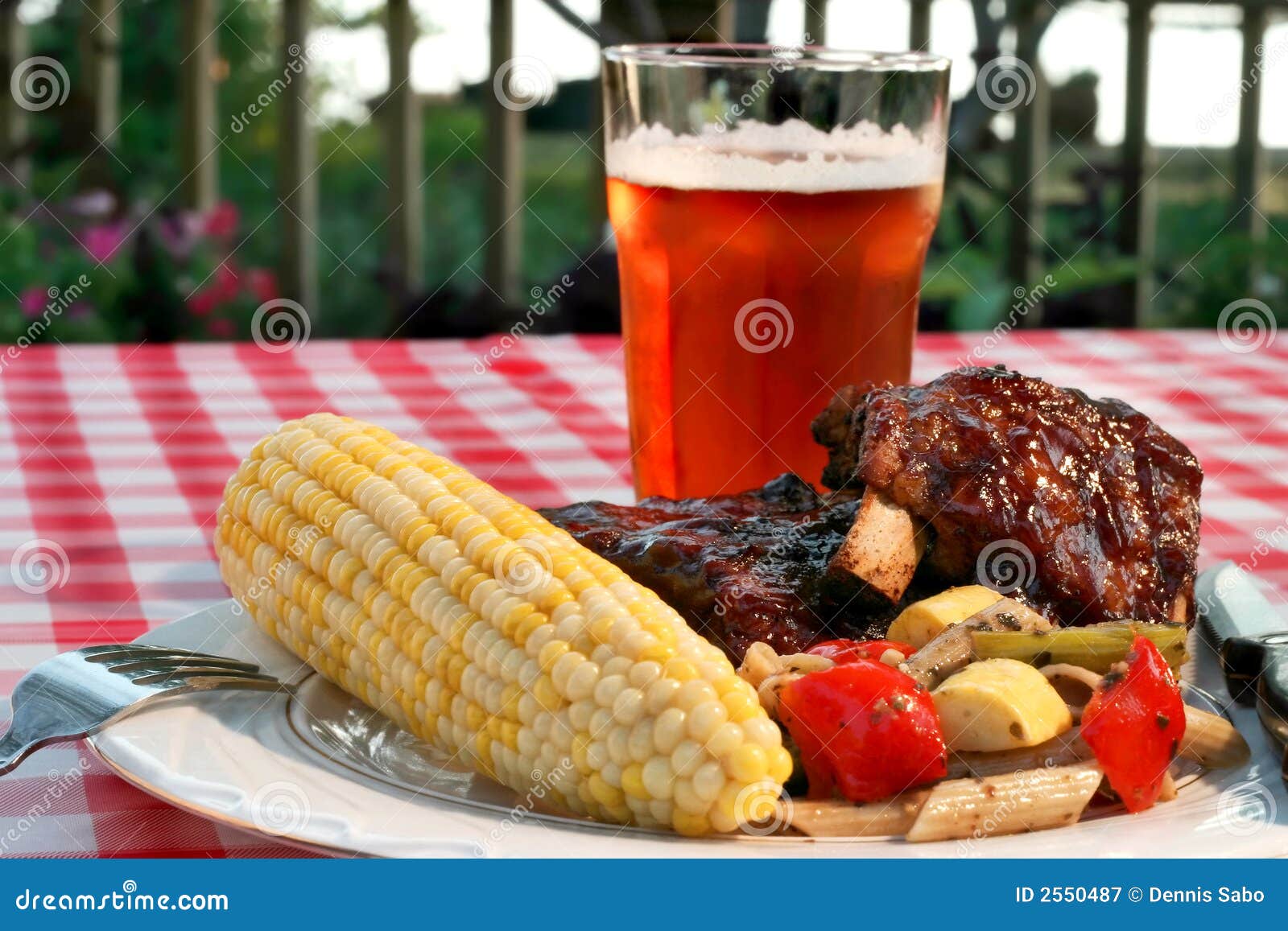 Holiday BBQ stock image. Image of homemade, diner, cuisine - 2550487
