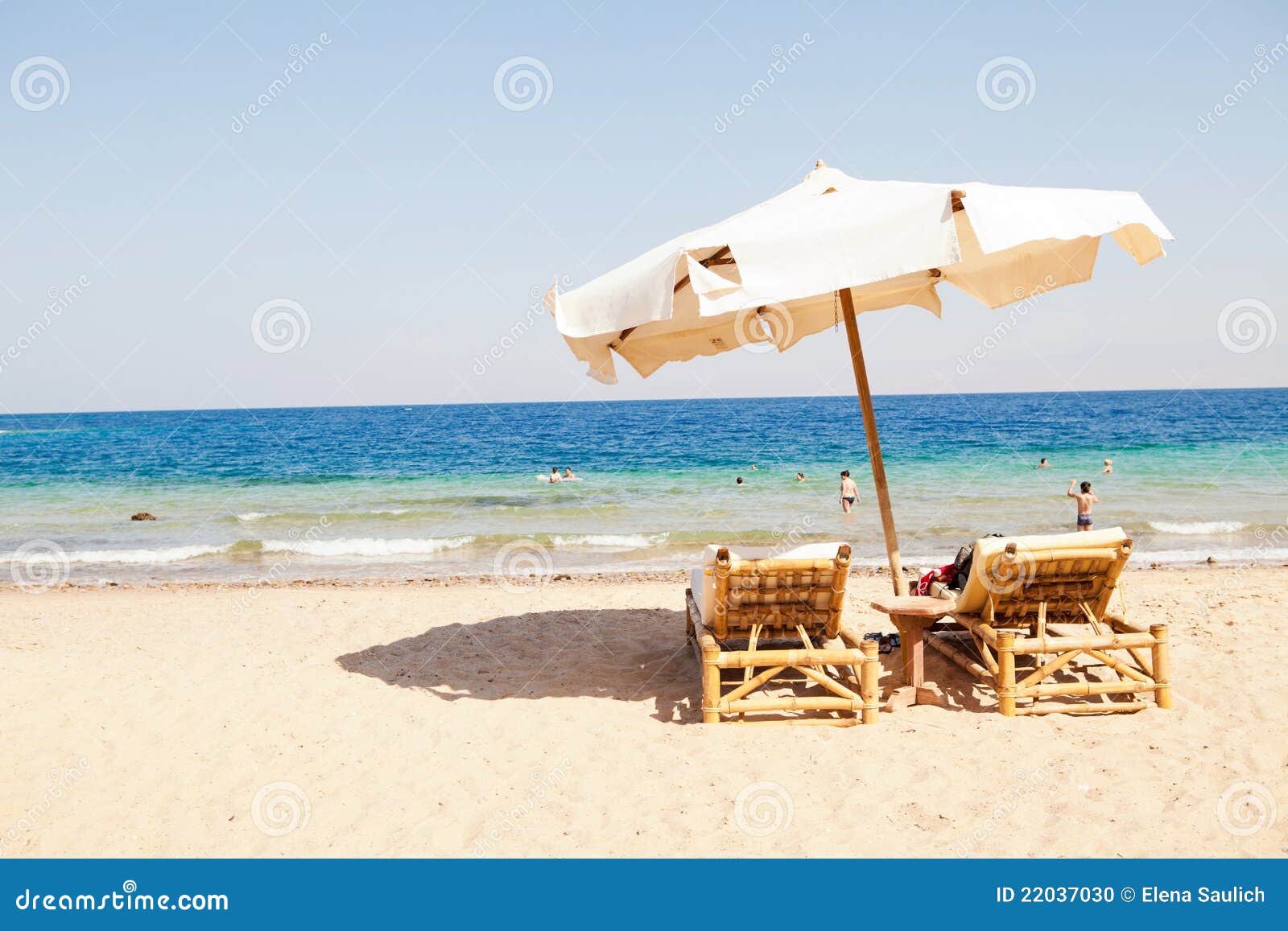 Holiday on beach near sea stock photo. Image of travel - 22037030