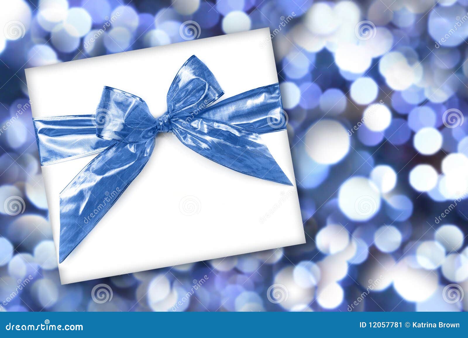 Holiday or Birthday Gift on Abstract Background Stock Image - Image of ...