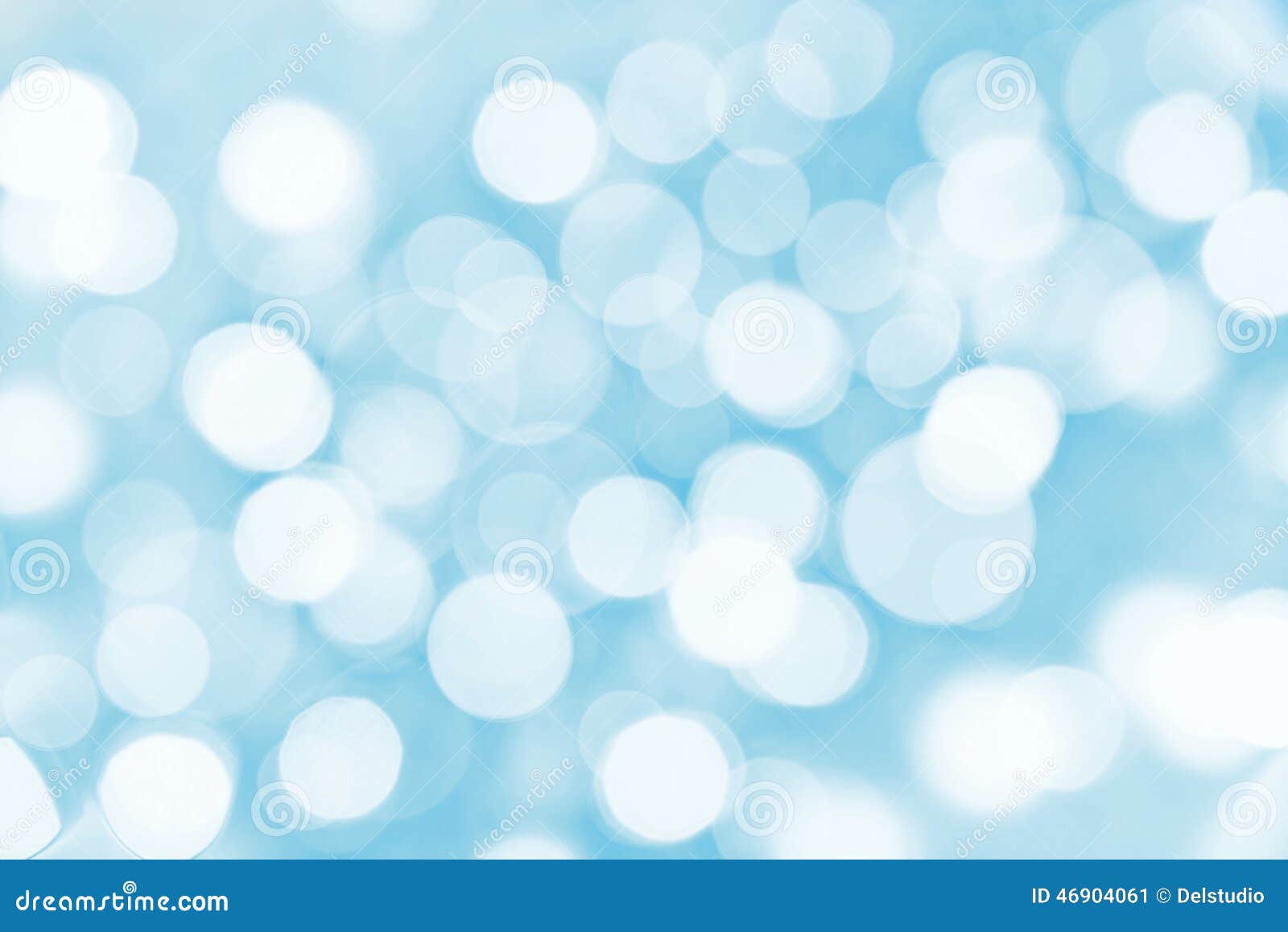 Holiday Blue Background with Blurred Lights Stock Image - Image of ...