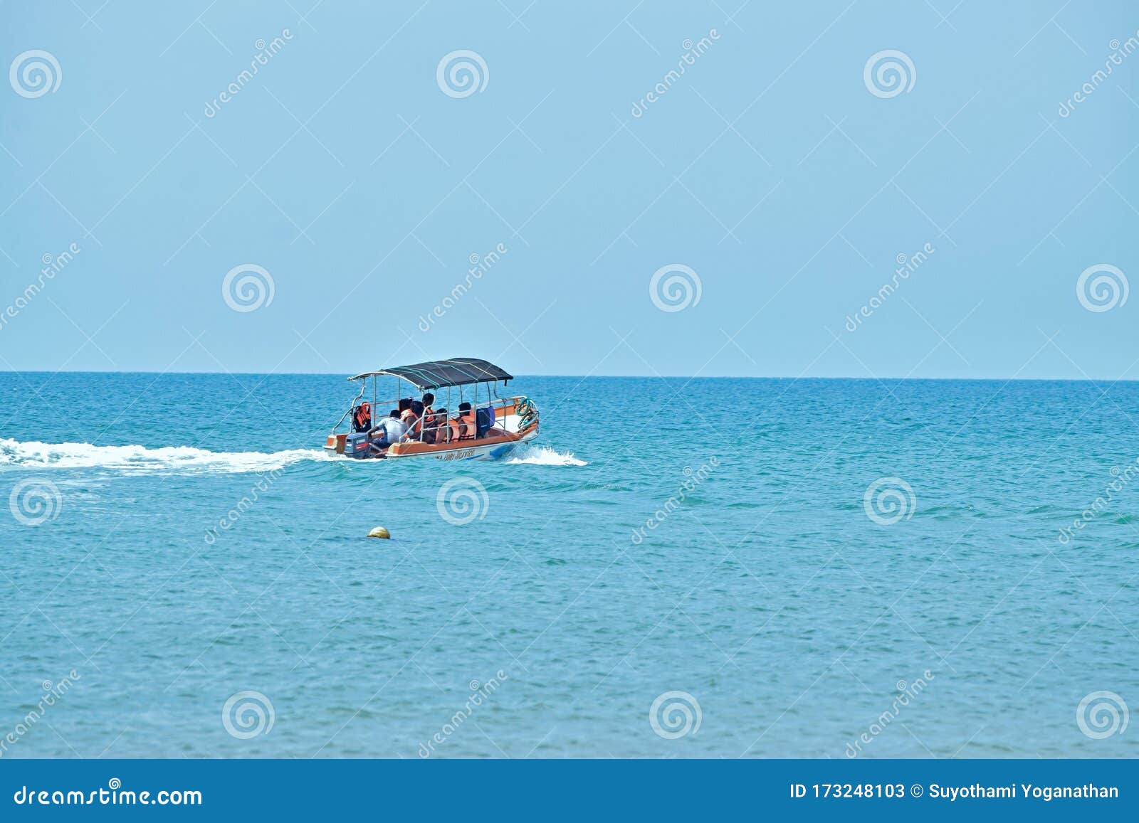 Holiday boat riding editorial stock photo. Image of water - 173248103