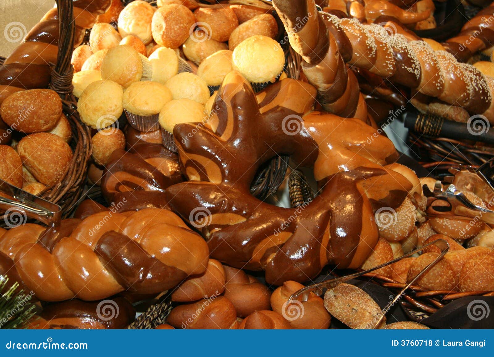 Fancy Loaves Of Bread On Table Royalty-Free Stock Photography ...