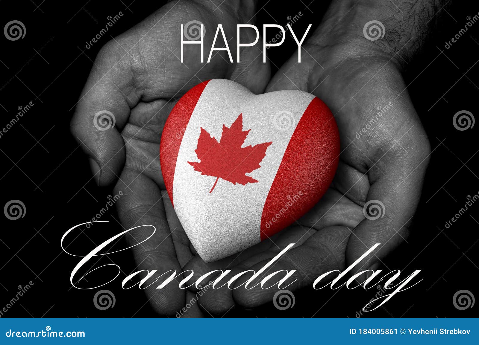 Holiday Canada Day. Maple Leaf and National Flag of Canada Stock Image ...