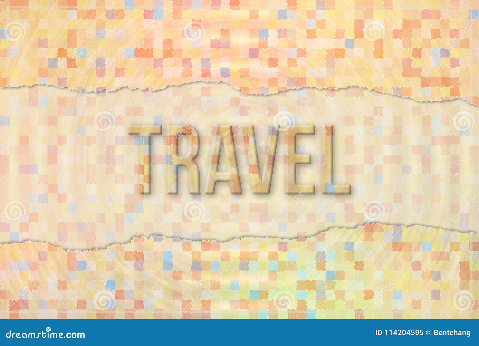 Holiday Conceptual Words with Abstract Overlapping Shape Pattern As ...