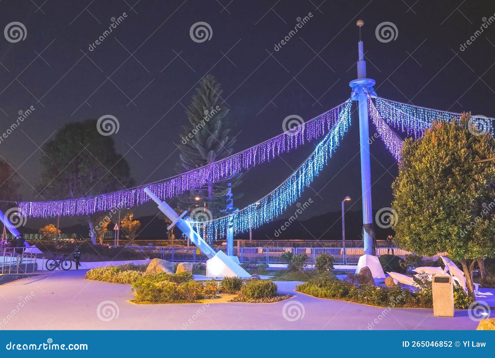 Holiday Decorations, at on Shan Park, Hk 23 Dec 2022 Stock Photo ...