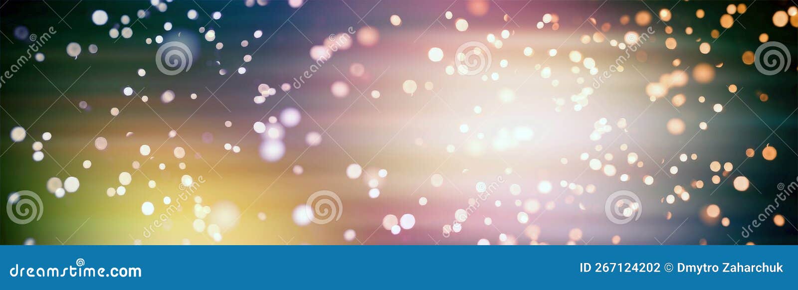 Holiday Glowing Backdrop. Defocused Background with Blinking Stars ...