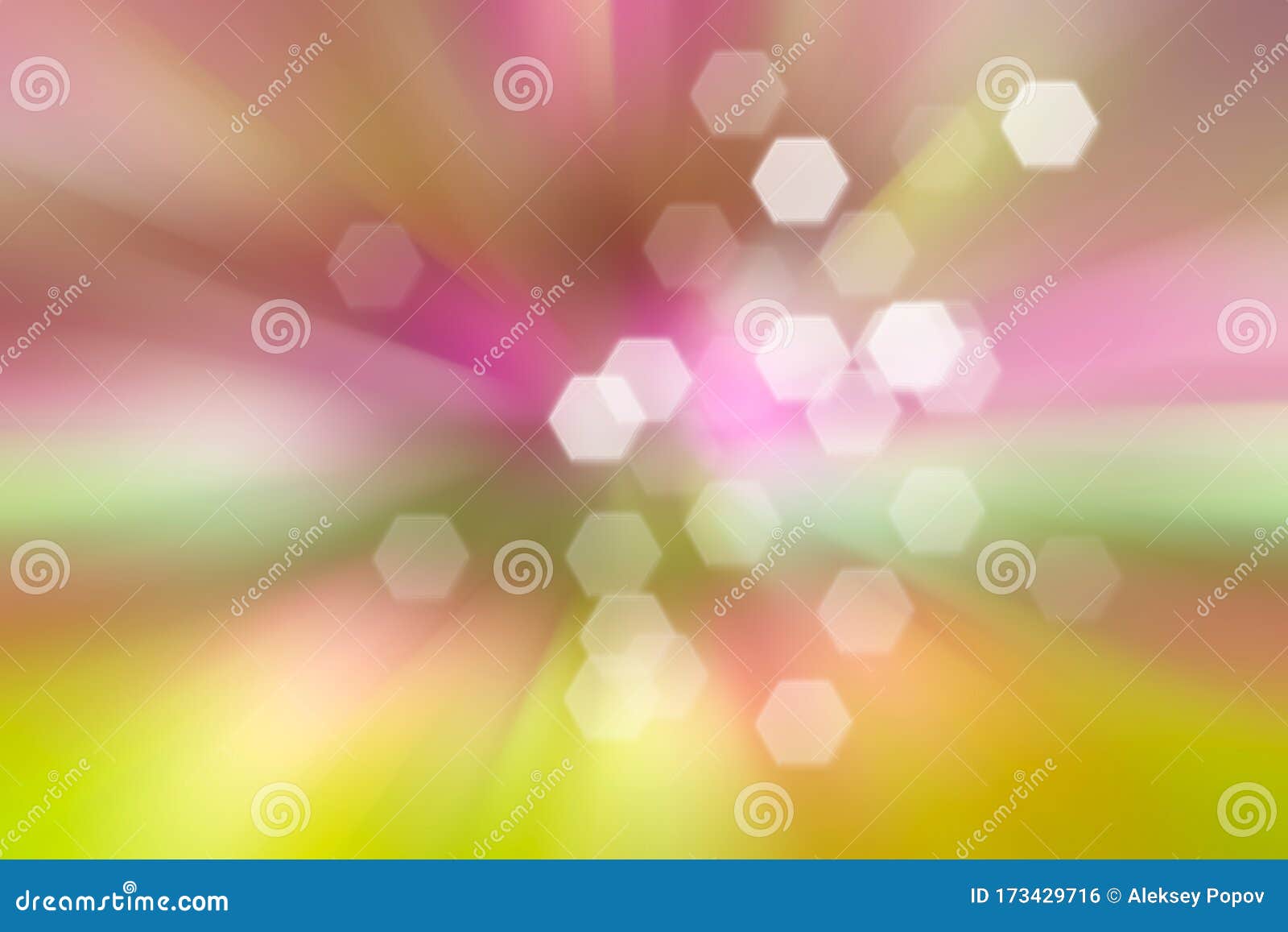 Dynamic Pink Lines of Light. Light from Central Point Stock Photo ...