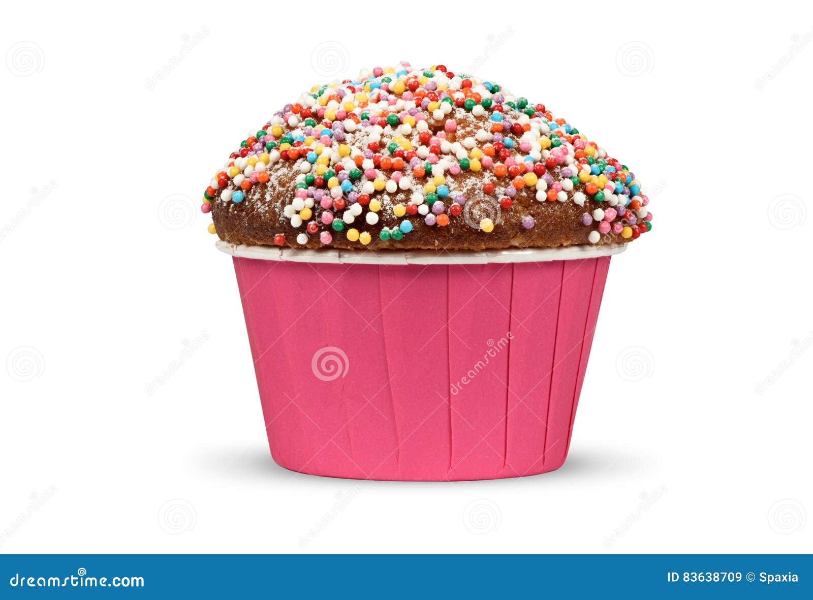Holiday muffin isolated stock image. Image of muffin - 83638709
