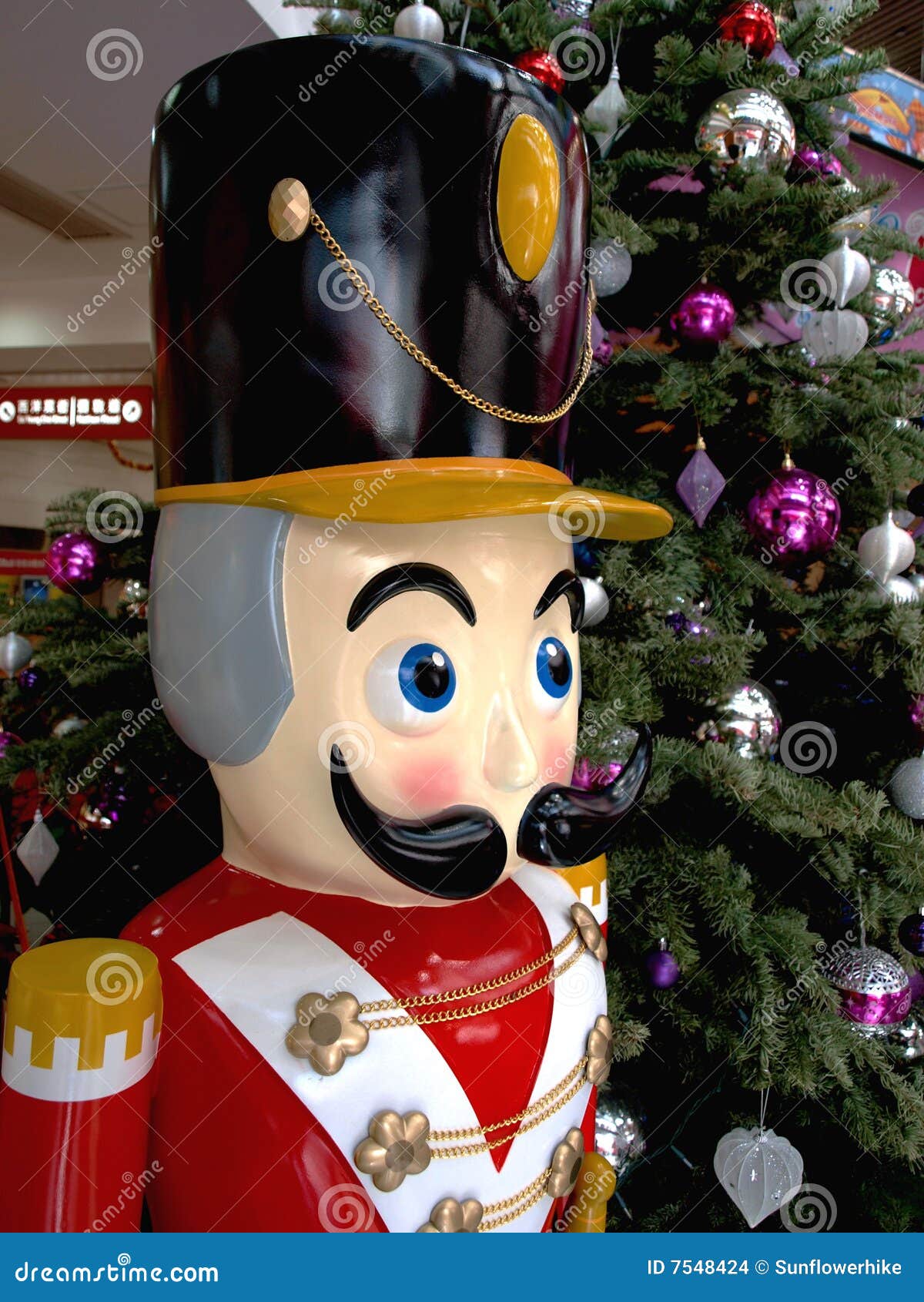 Holiday nutcracker stock photo. Image of beard, colorful - 7548424