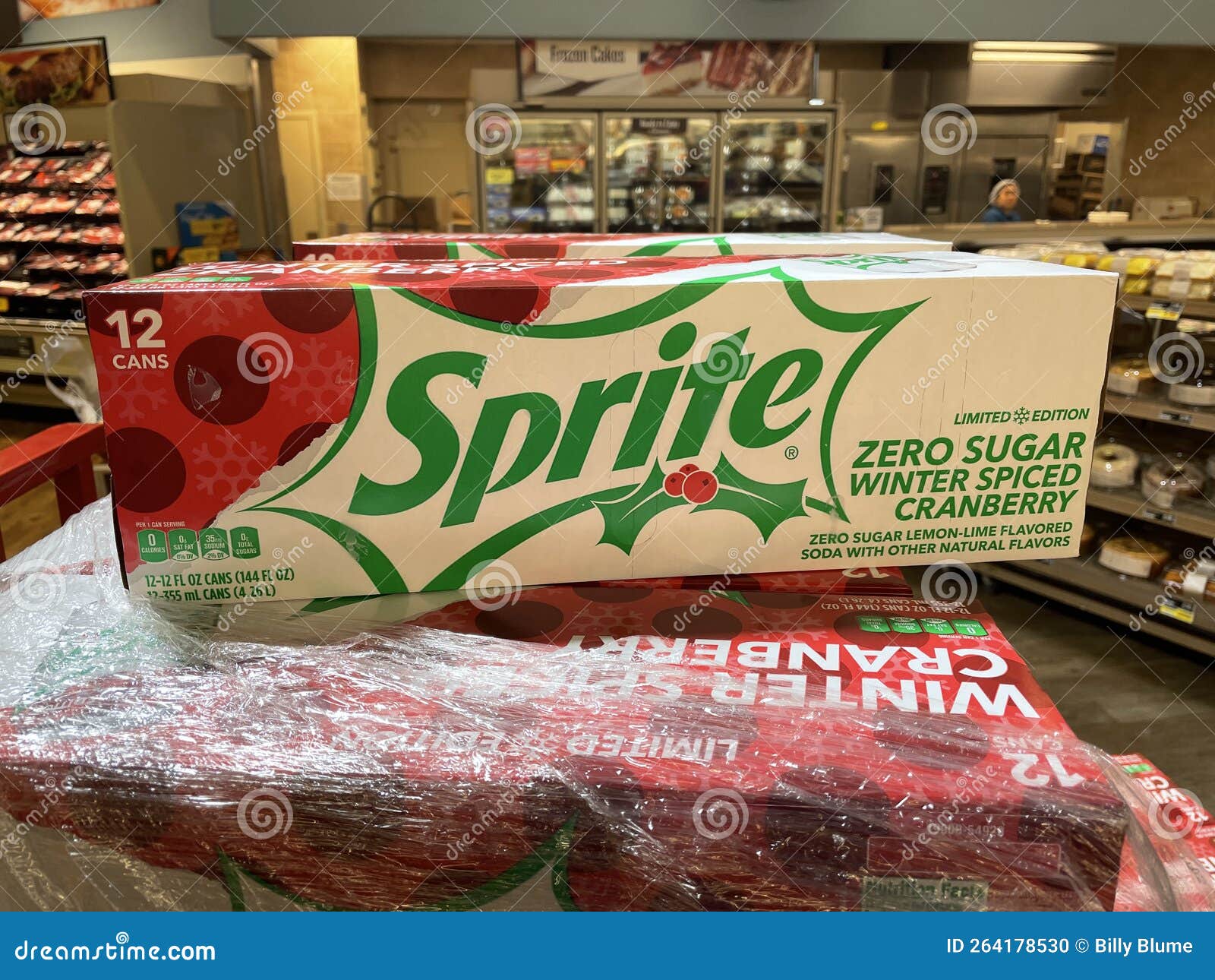 Holiday Sprite 12 Pack Designed Box Editorial Image - Image of drink ...