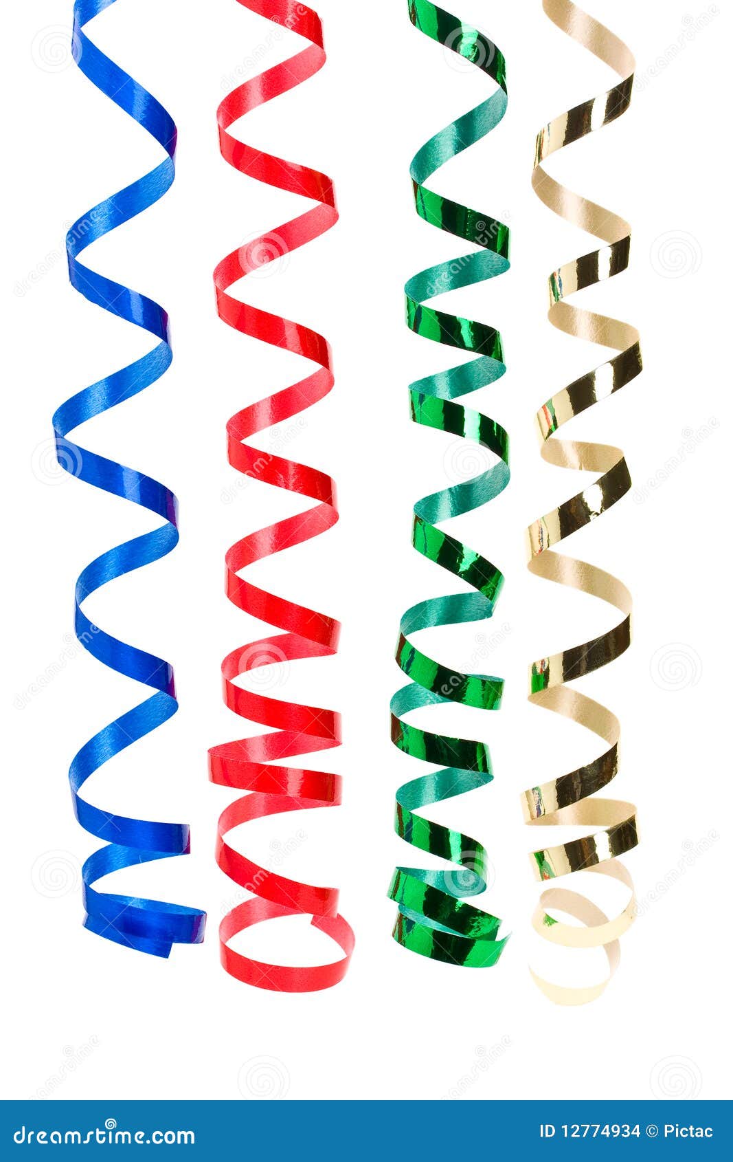 Holiday streamers 1 stock photo. Image of party, colorful - 12774934