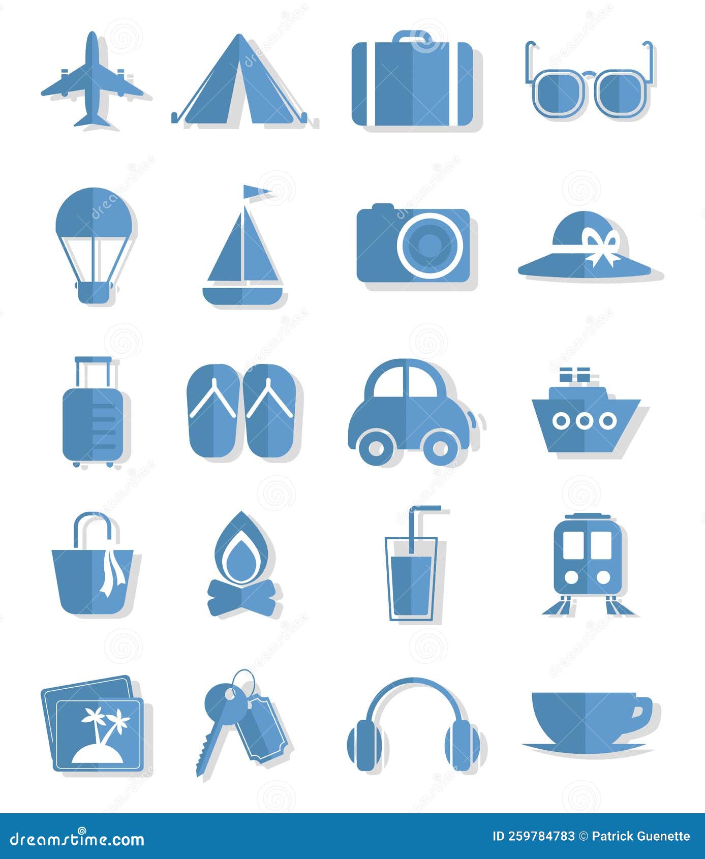 Holiday travel , icon stock vector. Illustration of design - 259784783