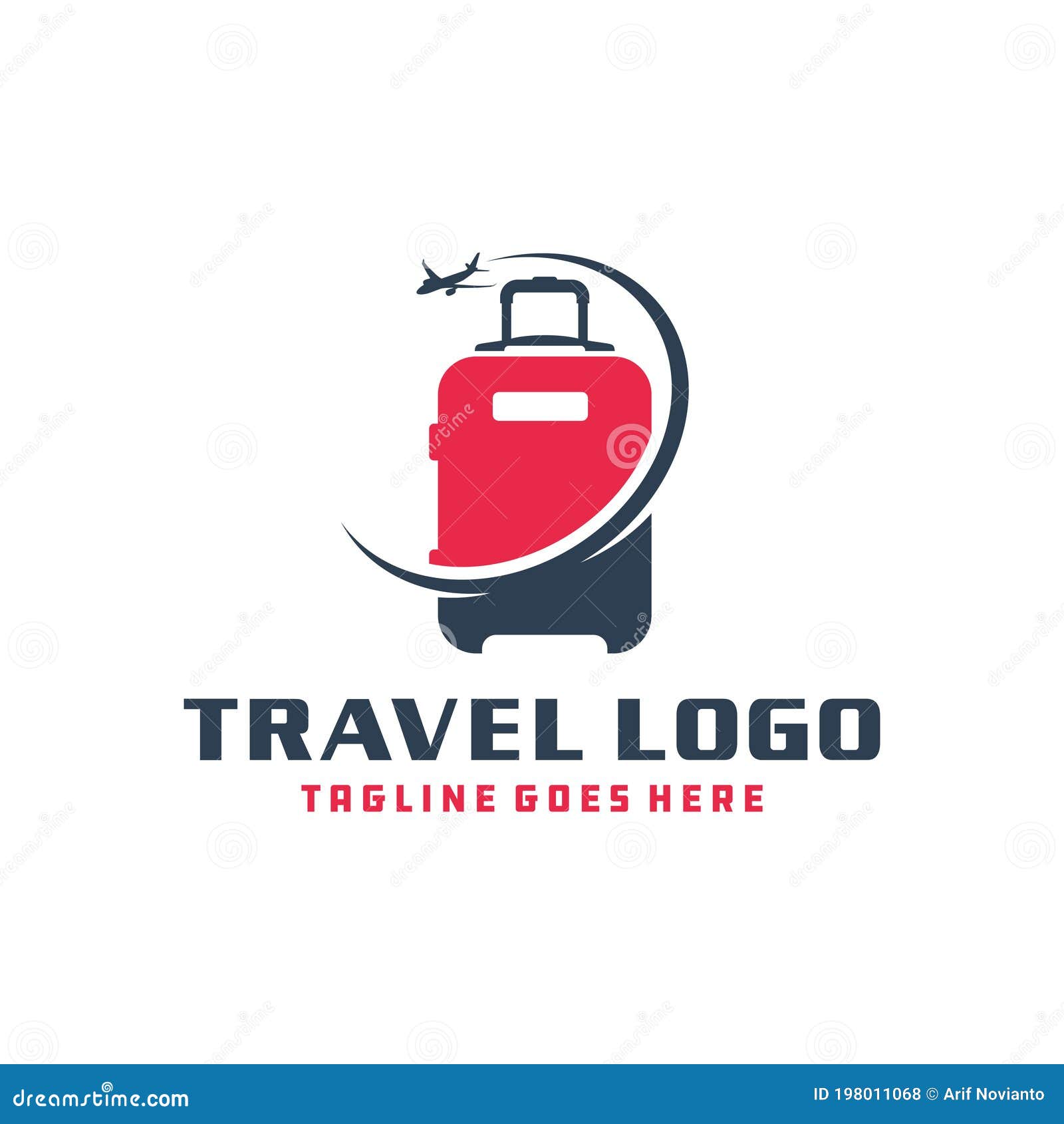 Holiday Travel Suitcase Logo Stock Vector - Illustration of logo ...