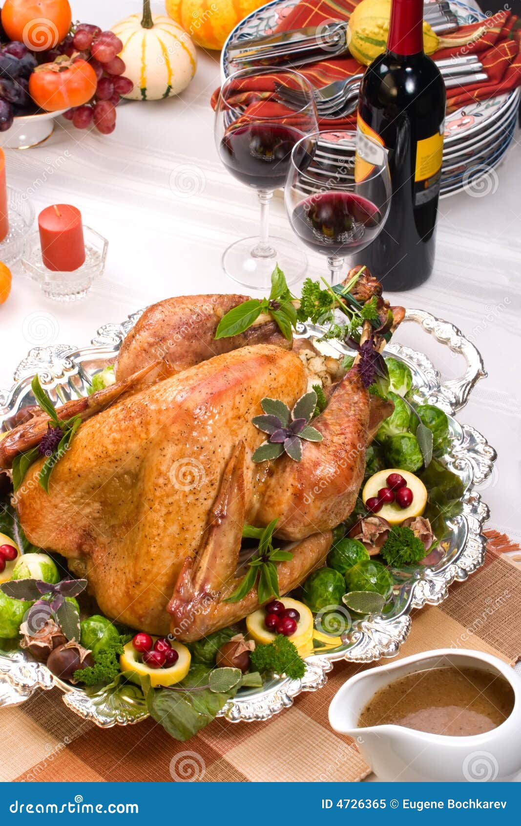 Holiday turkey stock image. Image of crisp, celebration - 4726365
