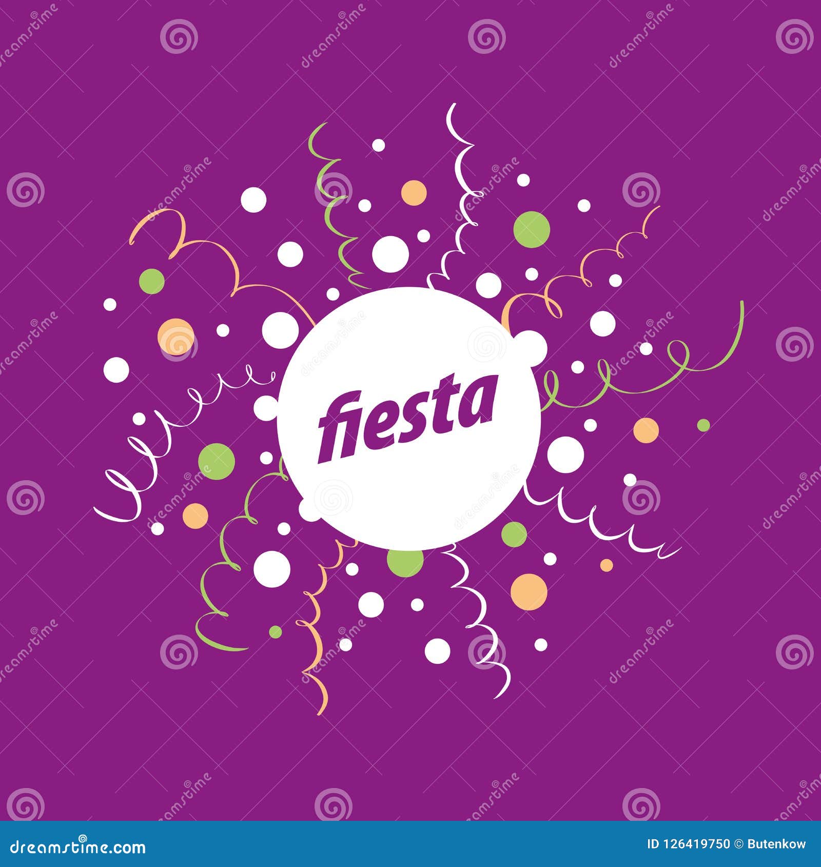 Holiday vector logo stock vector. Illustration of banner - 126419750