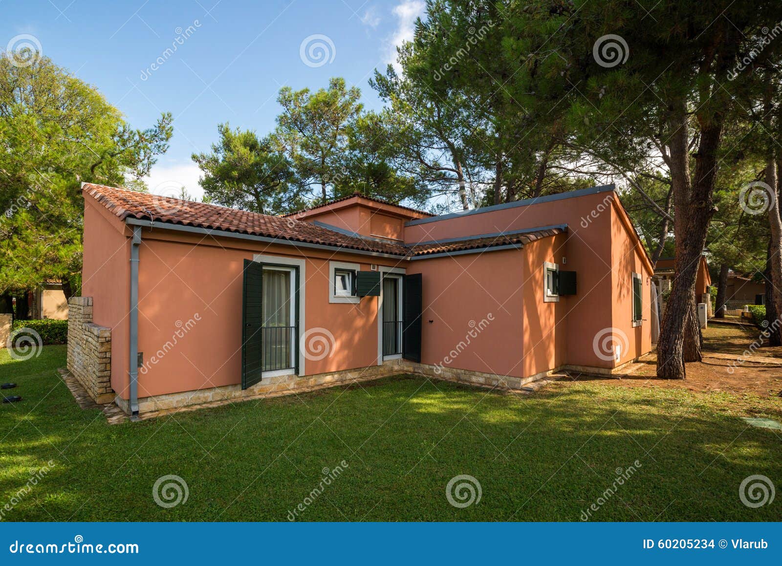 Holiday Villa in a Hotel Complex Stock Photo - Image of cloud, luxury ...