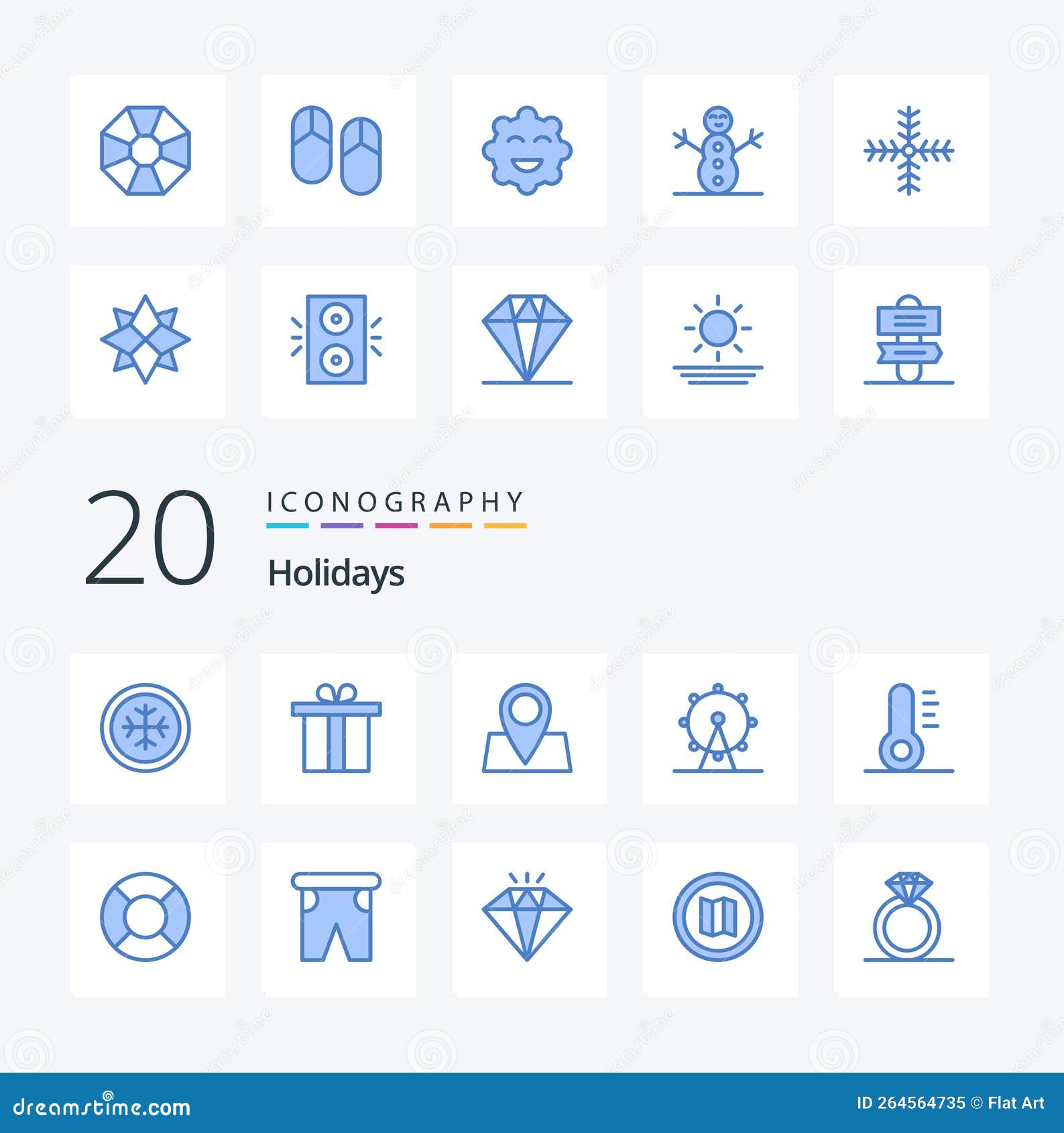 20 Holidays Blue Color Icon Pack Like Holiday Holiday Map Christmas