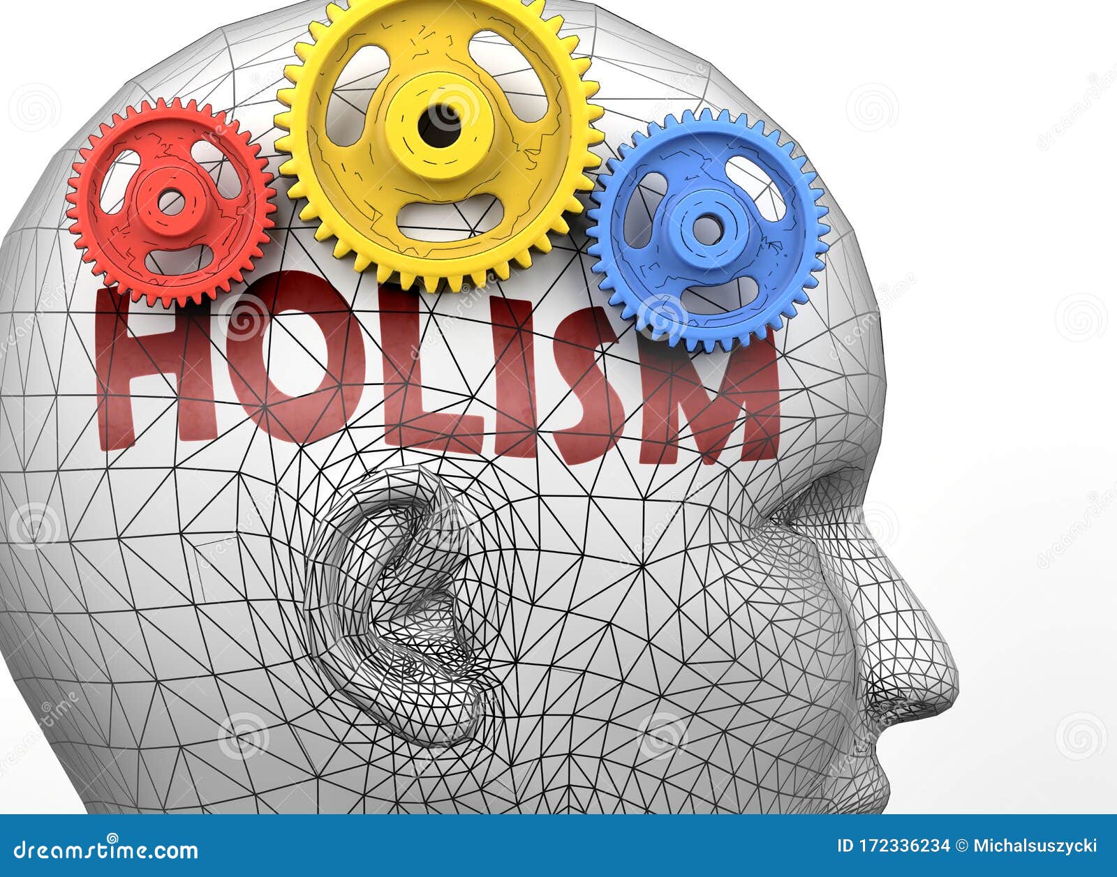 Holism and Human Mind - Pictured As Word Holism Inside a Head To ...