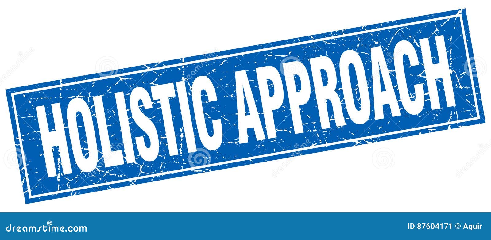 Holistic approach stamp stock vector. Illustration of template - 87604171