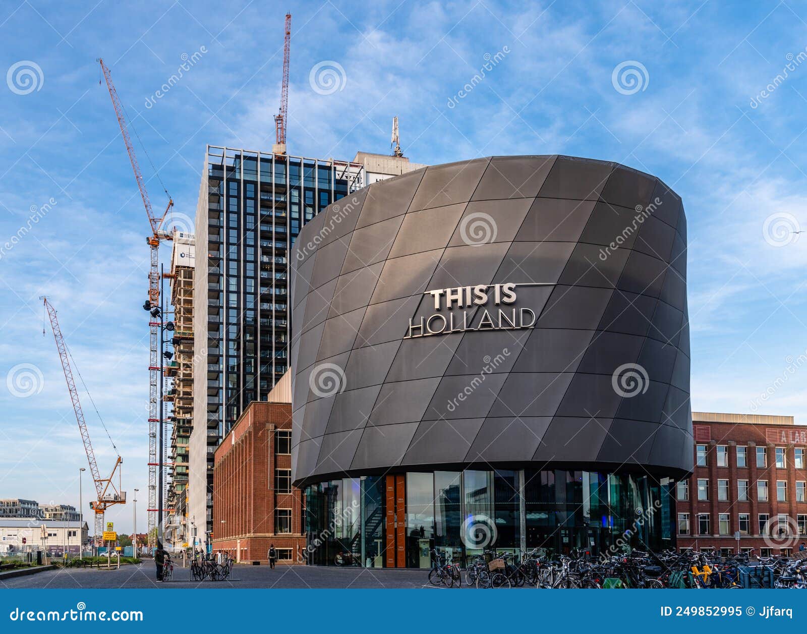 This is Holland 5D Flying Experience in Amsterdam Editorial Image ...