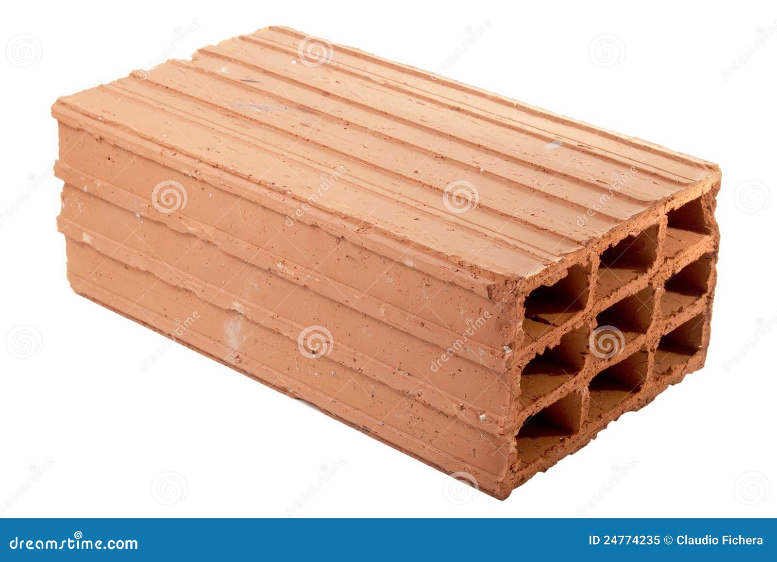 Holle baksteen stock afbeelding. Image of bouw, kleur - 24774235