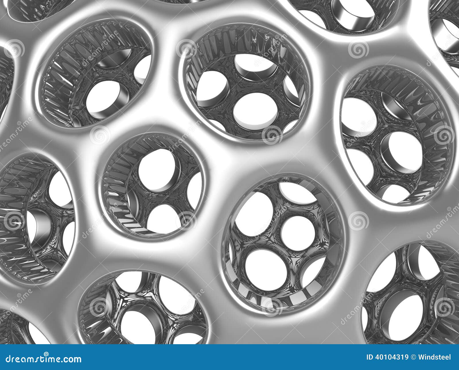 Honeycomb Hollow Hexagons Pattern Stock Illustration | CartoonDealer ...