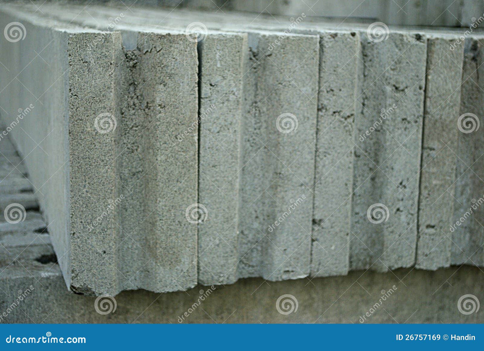 Hollow Concrete Blocks Royalty Free Stock Images - Image: 26757169