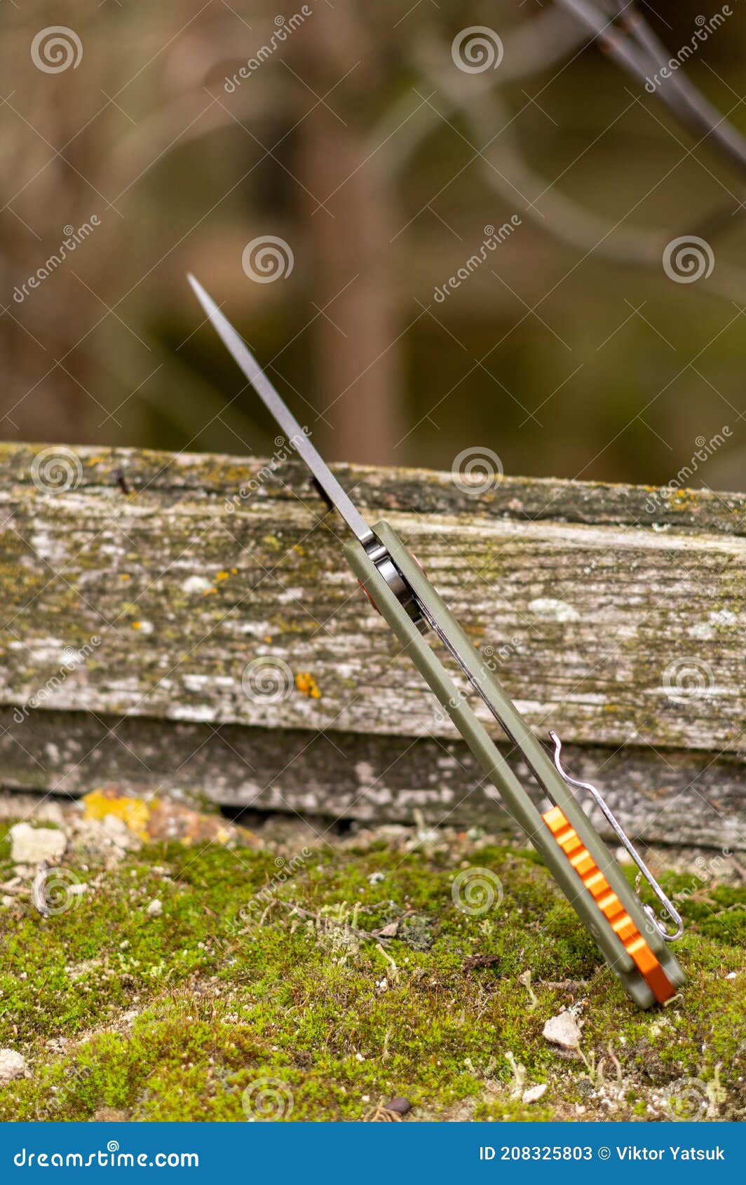 Hollow Knife Handle. Lightweight Knife Handle. Vertical Frame Stock ...