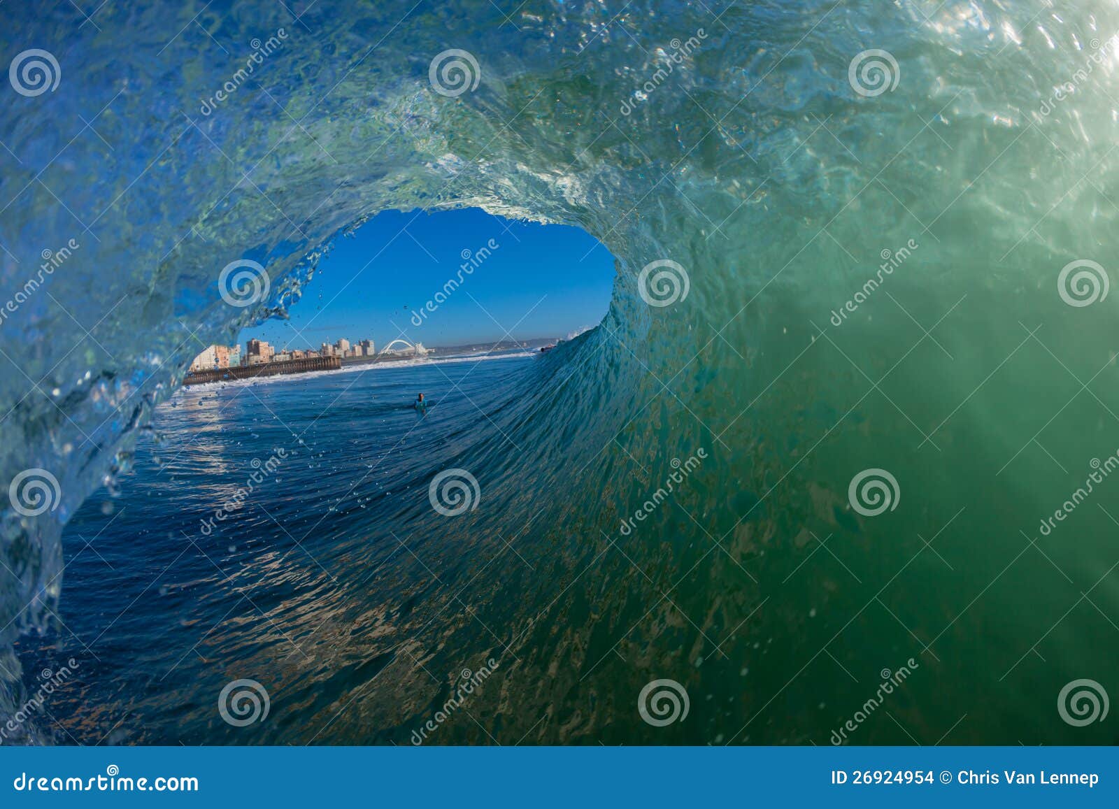 Hollow Wave Surf Riders View Stock Photo - Image of water, view: 26924954