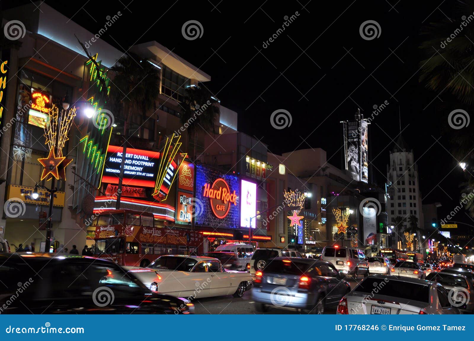Hollywood Boulevard editorial photo. Image of boulevard - 17768246