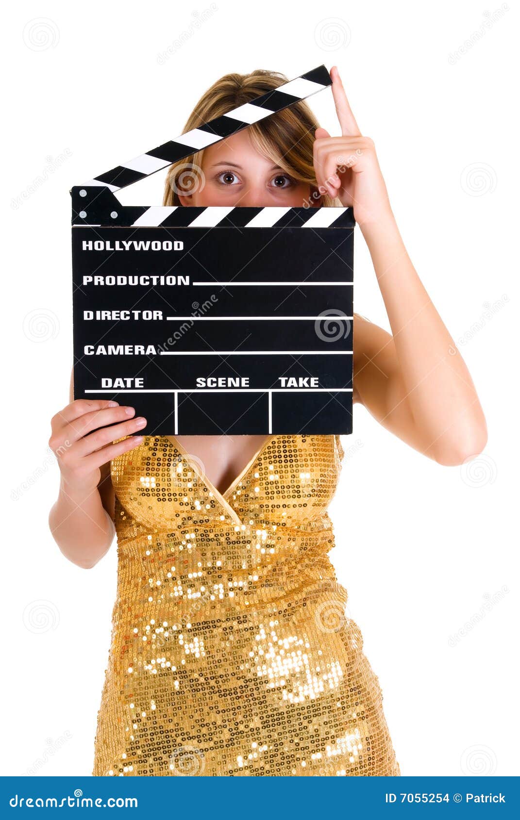 Hollywood Female actress stock photo. Image of performance - 7055254