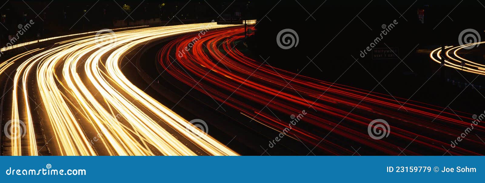 101 Freeway, Hollywood Royalty-Free Stock Image | CartoonDealer.com ...