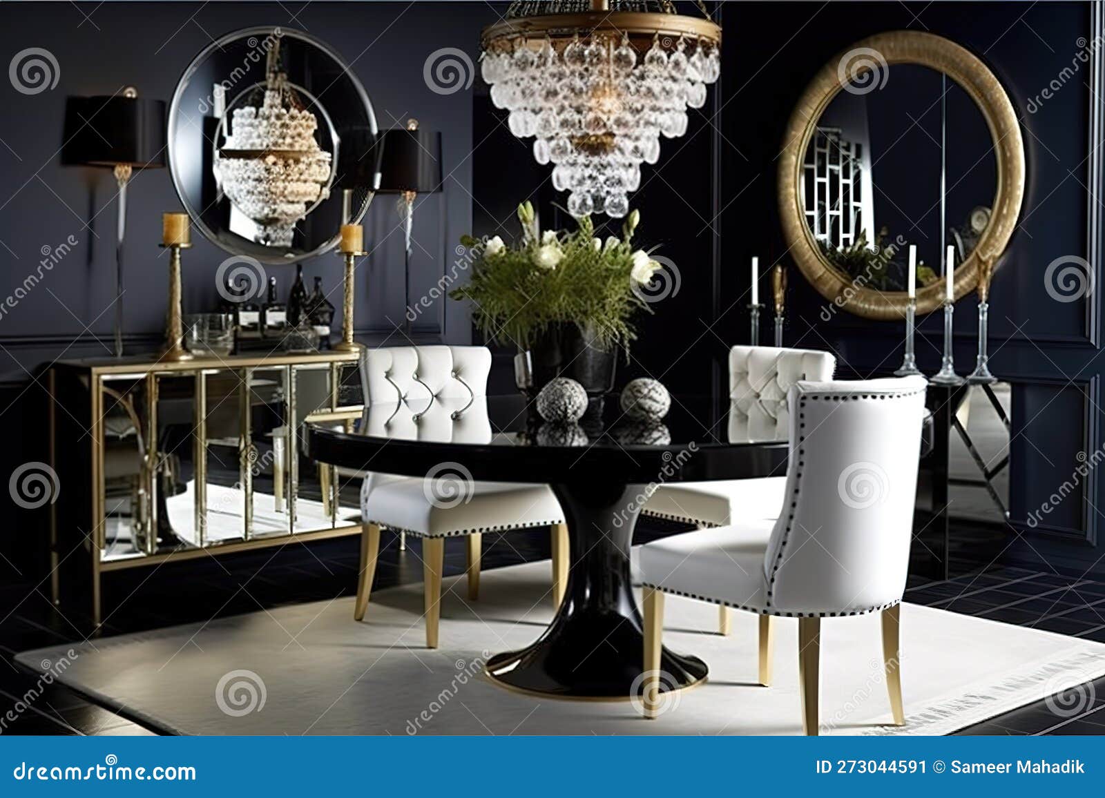 Hollywood Regency Dining Room: Create a Dining Room with a Hollywood ...
