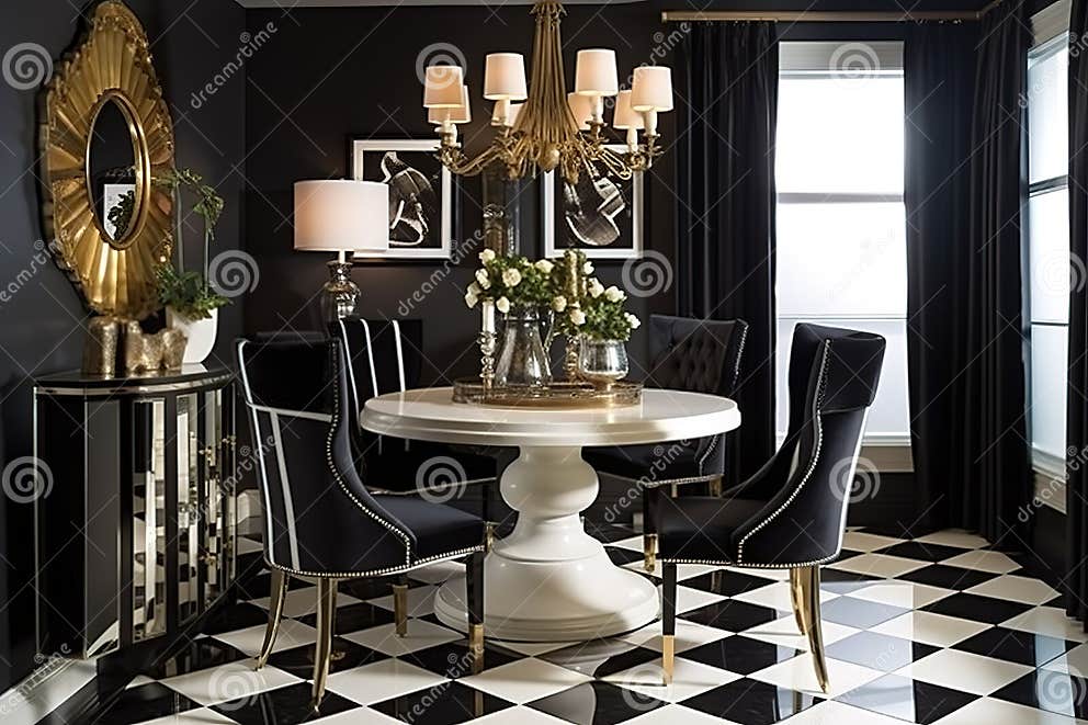Hollywood Regency Dining Room: Create a Dining Room with a Hollywood ...