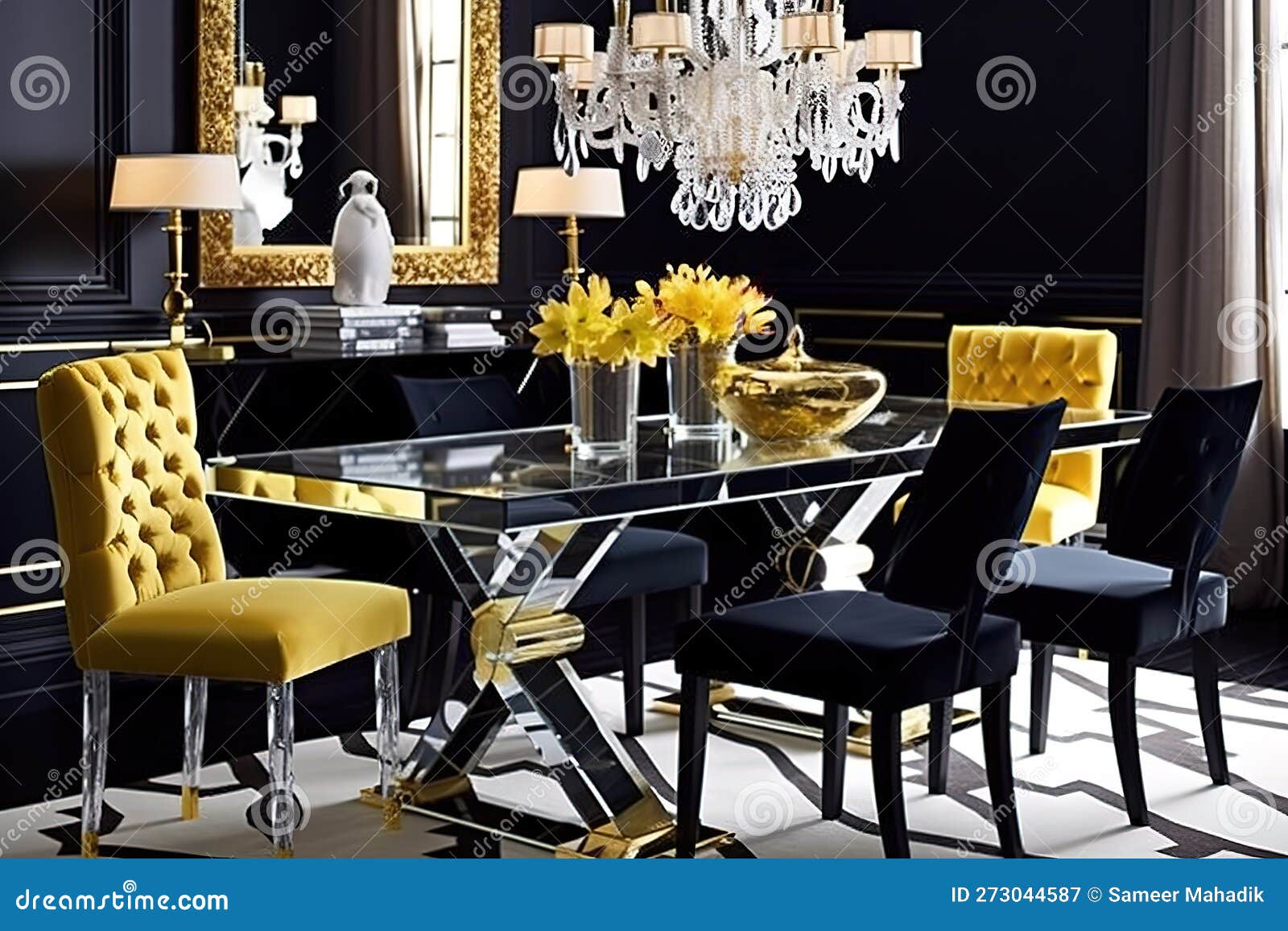 Hollywood Regency Dining Room: Create a Dining Room with a Hollywood ...