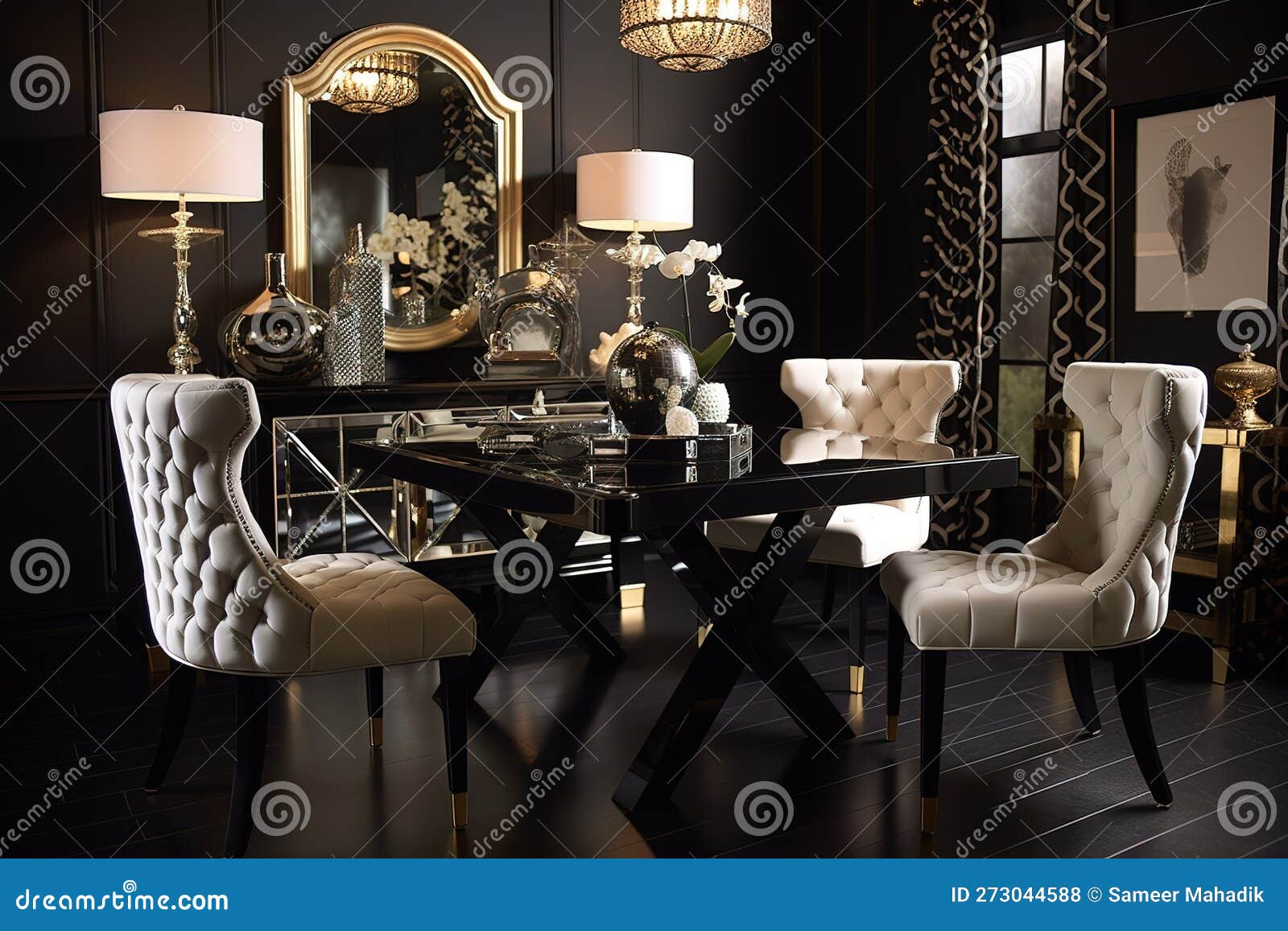 Hollywood Regency Dining Room: Create A Dining Room With A Hollywood ...