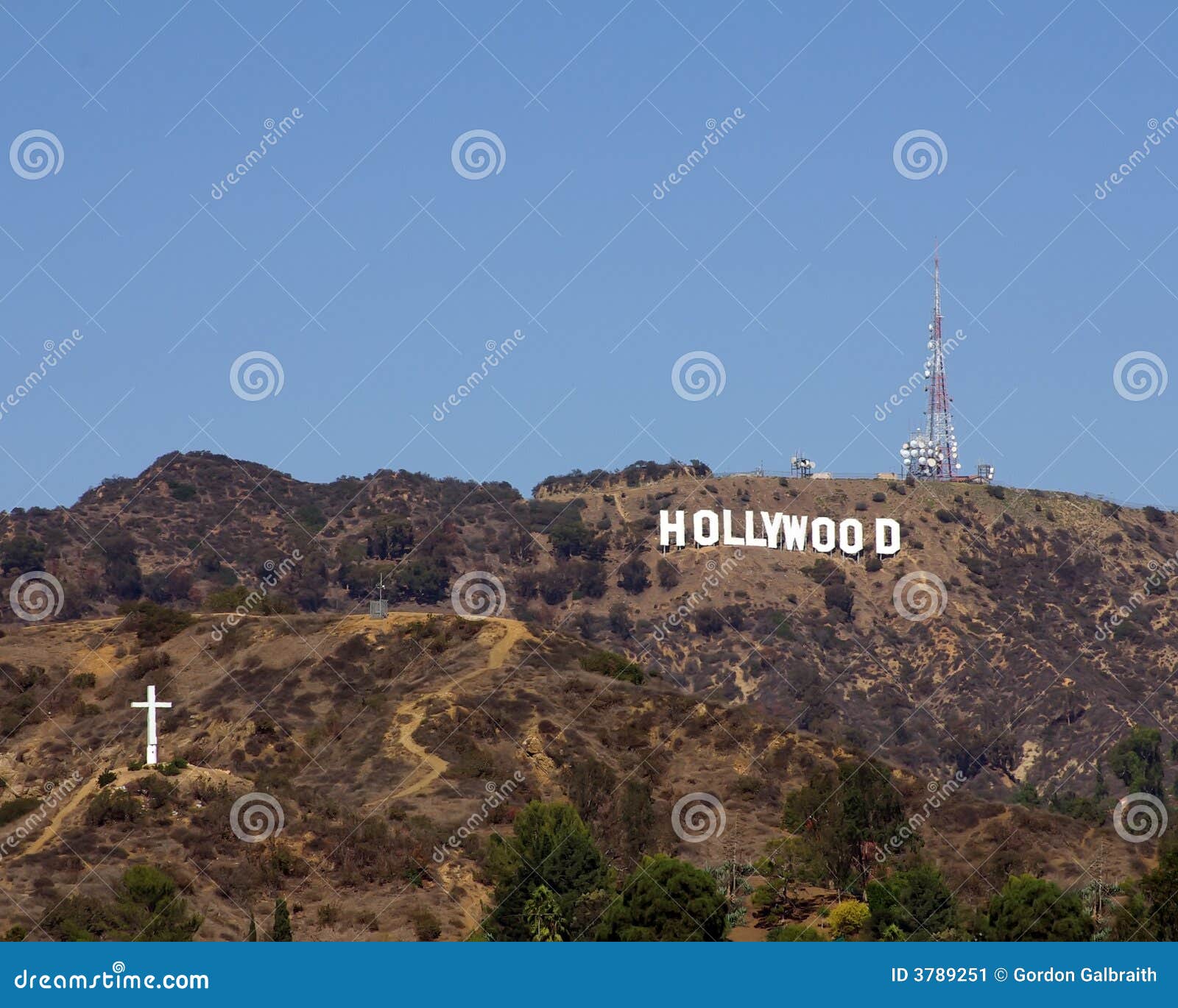 Hollywood sign editorial photo. Image of white, symbols - 3789251