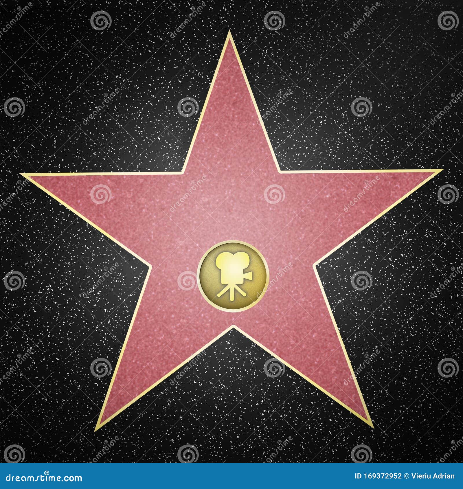 Hollywood Star Framed Boulevard - Film Star Editorial Photography ...