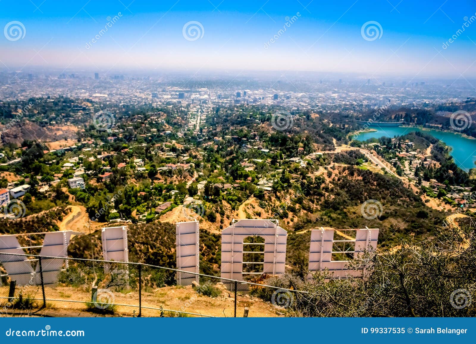 Hollywood Sign editorial image. Image of viewpoint, hollywood - 99337535