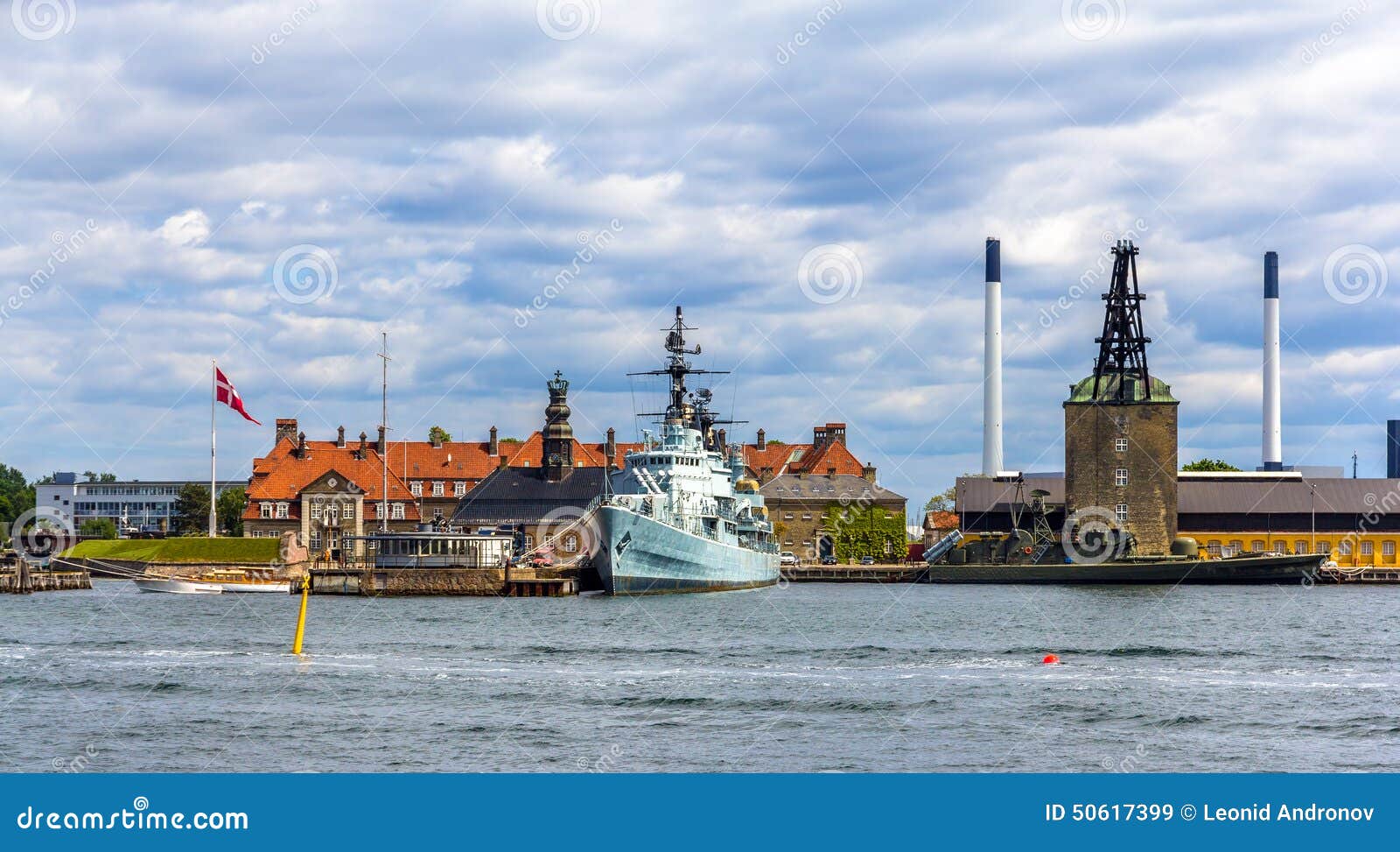 Holmen Naval Base in Copenhagen Stock Image - Image of armed, army ...