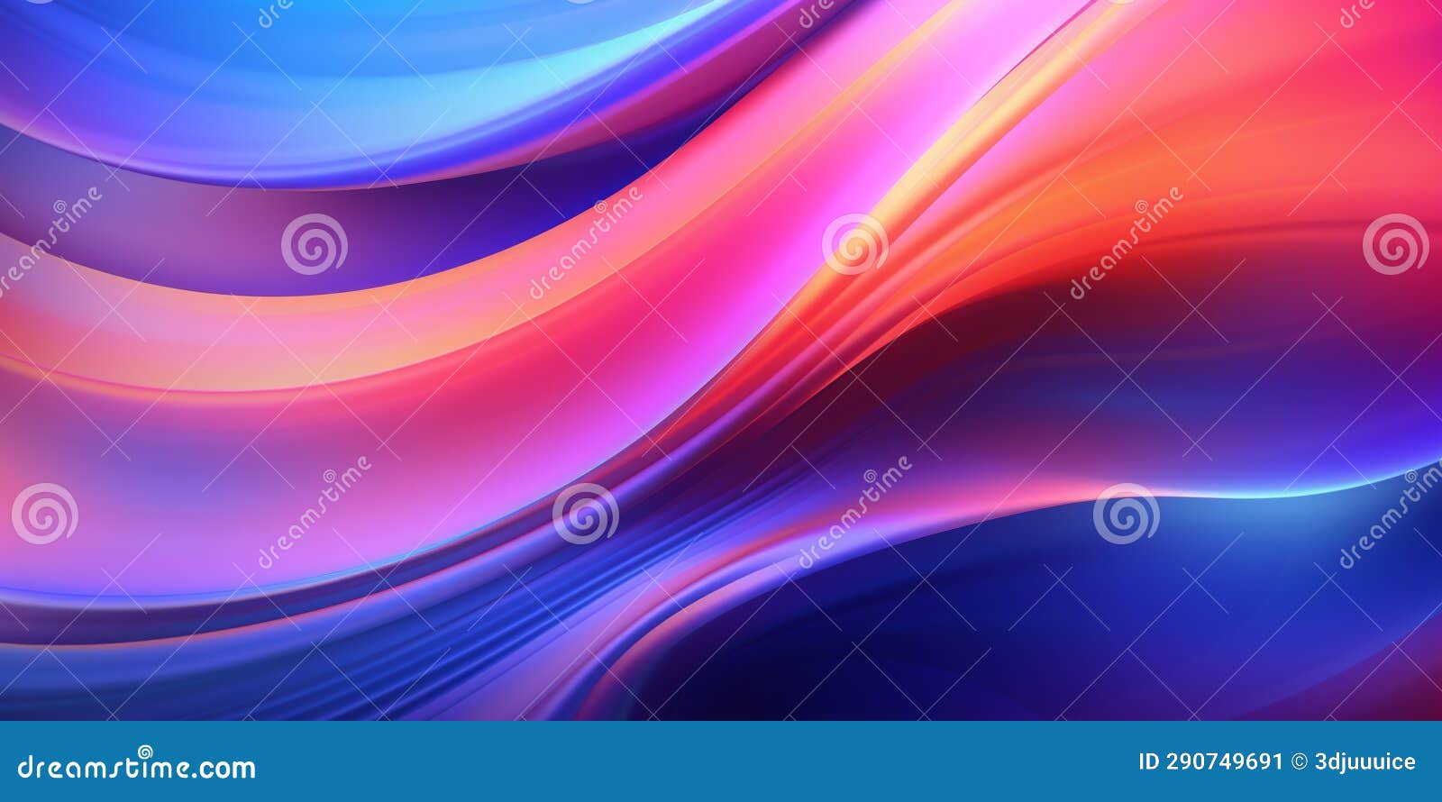 Holo Creative Abstract Wavy Texture. Stock Illustration - Illustration ...