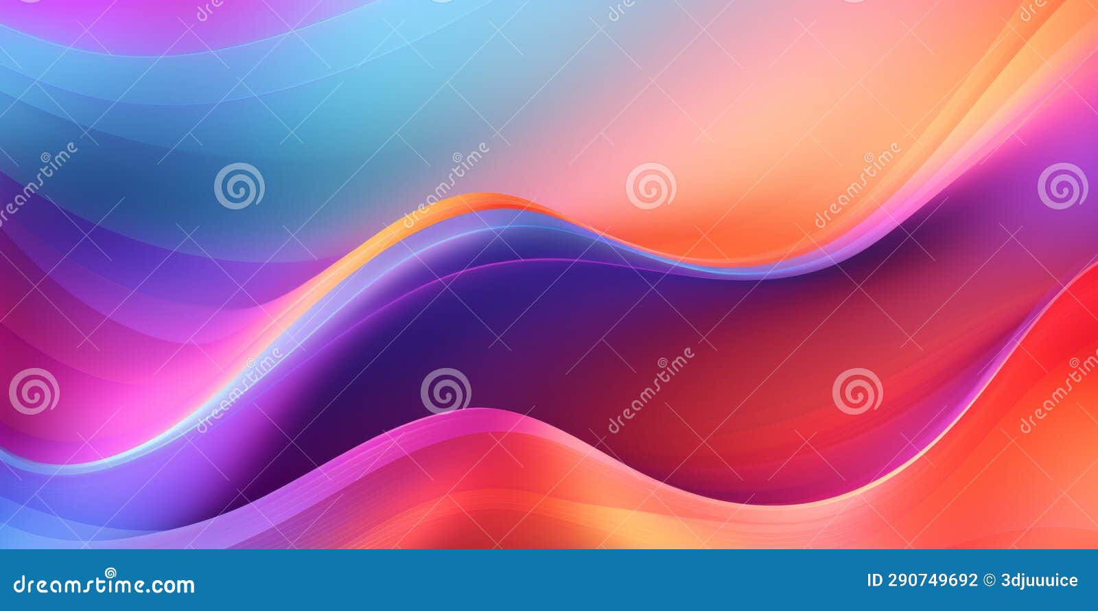 Holo Creative Abstract Wavy Texture. Stock Illustration - Illustration ...