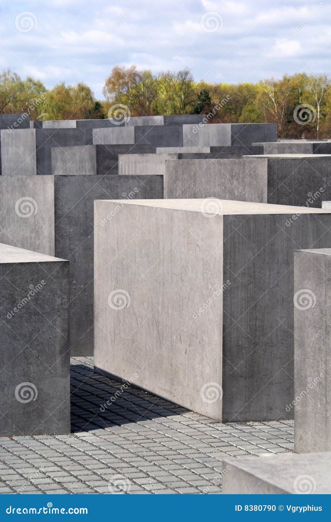 Holocaust Memorial Blocks in Berlin, Germany Editorial Image - Image of ...