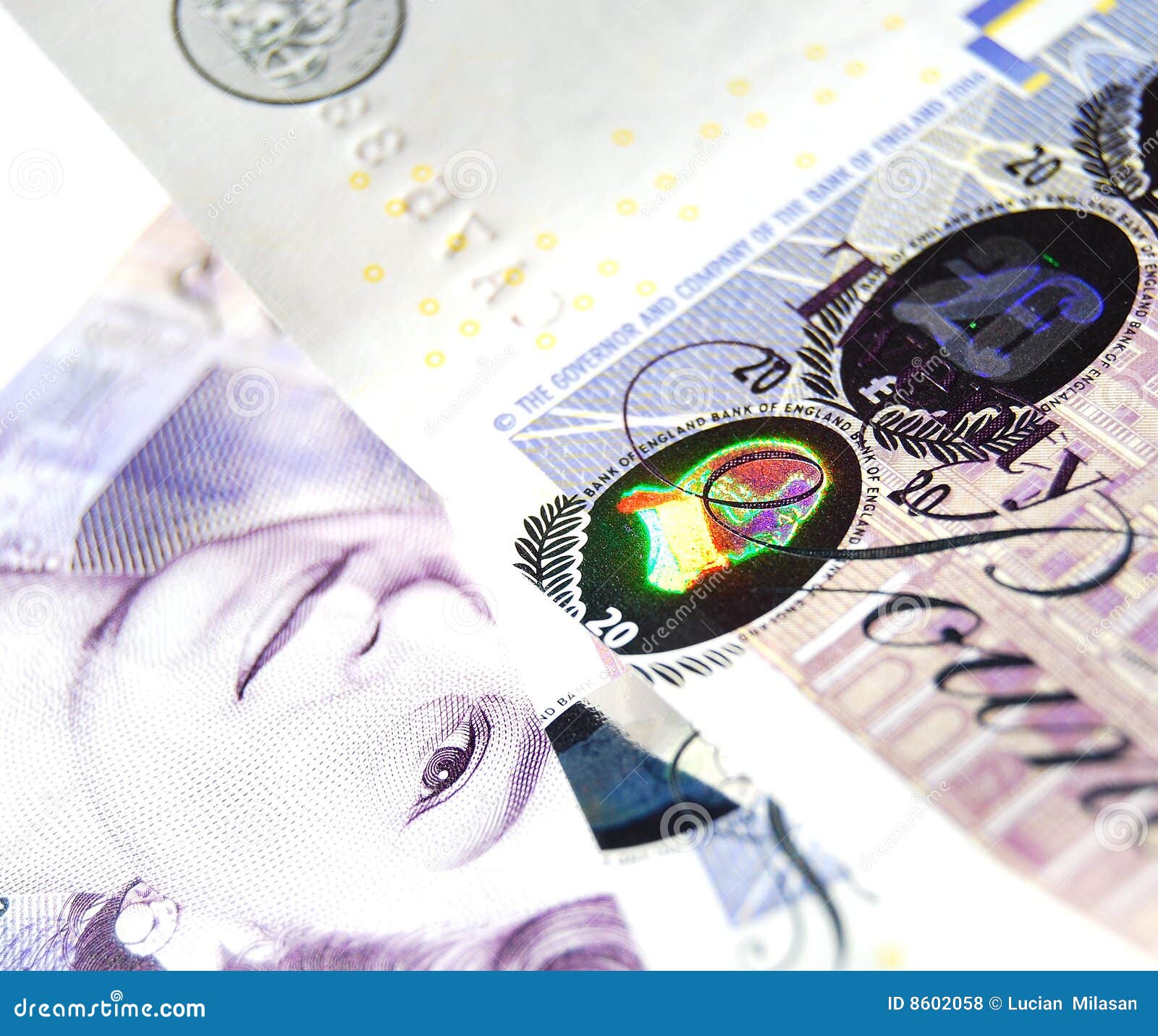 Hologram (3) editorial stock photo. Image of banknote - 8602058