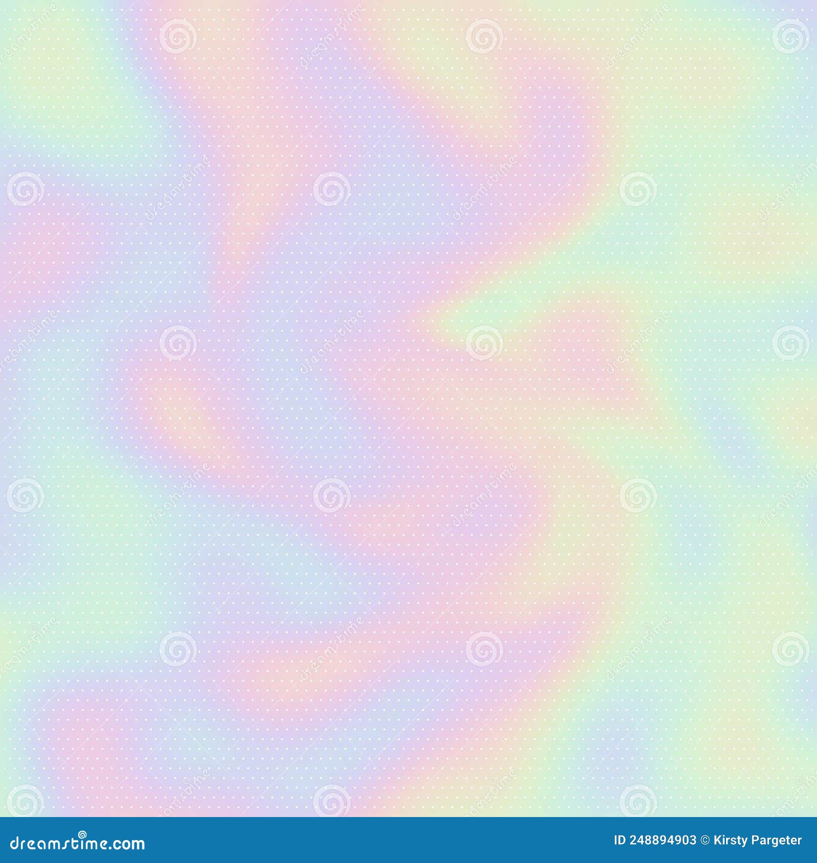 Hologram Background with Halftone Dots Overlay Stock Vector ...